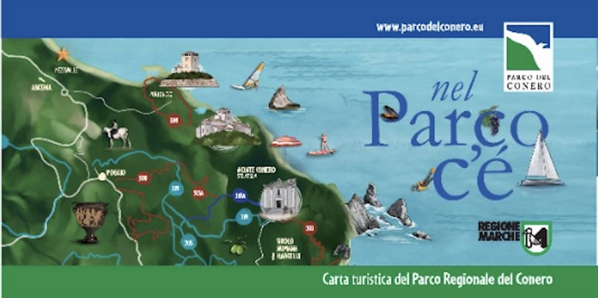 Pronta la nuova carta turistica del Parco del Conero - ConeroNews24